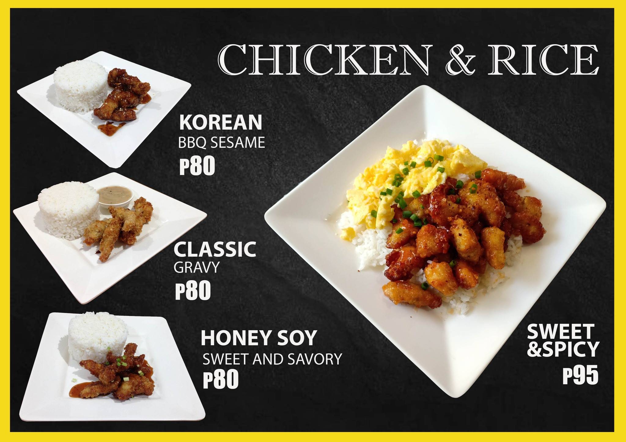 Menu at LEG Room restaurant, Valenzuela