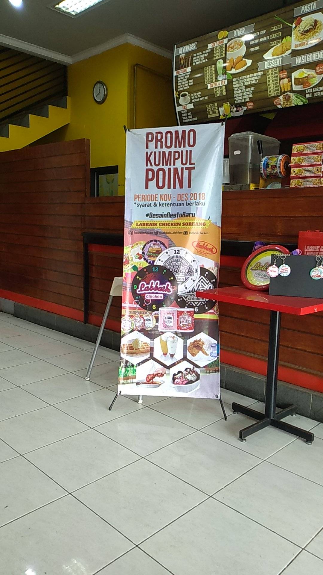 Menu at Labbaik Chicken Soreang restaurant, Bandung, Jl. Terusan Al ...