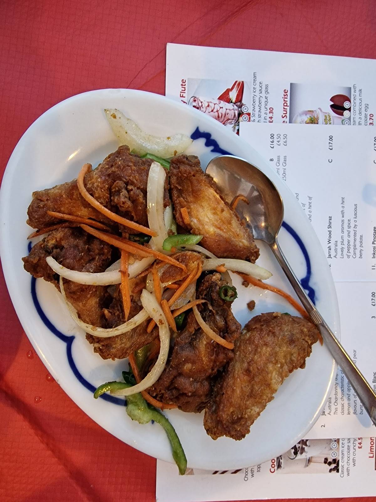 Menu at Long King Chinese Restaurant, Whitby