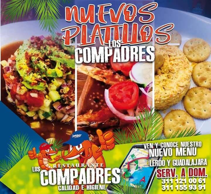 Carta del restaurante MARISCOS LOS COMPADRES, Tepic