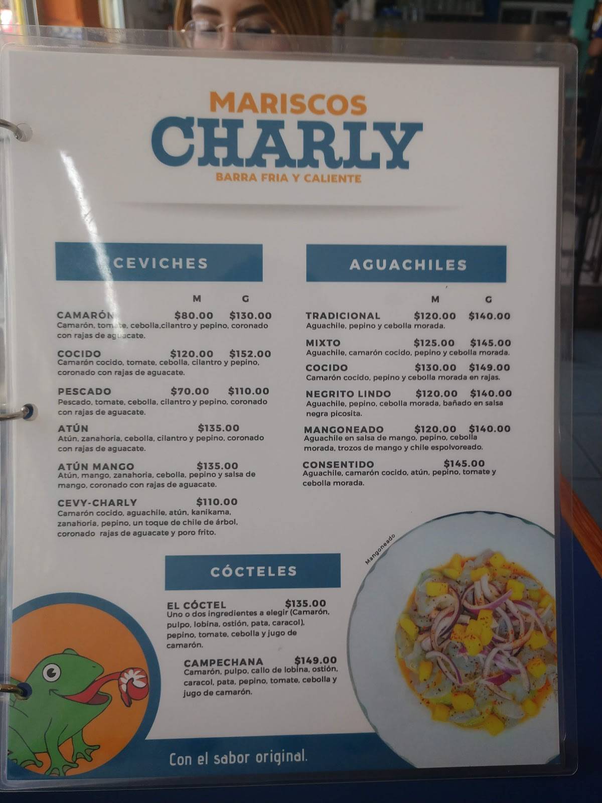 Carta del restaurante Mariscos charly, Culiacán Rosales, Av ...