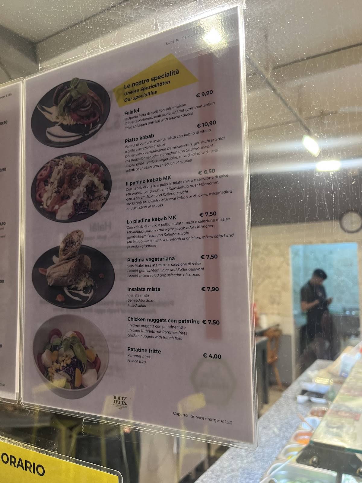 Speisekarte von Master Kebab مستر كباب (حلال) restaurant, Reiff