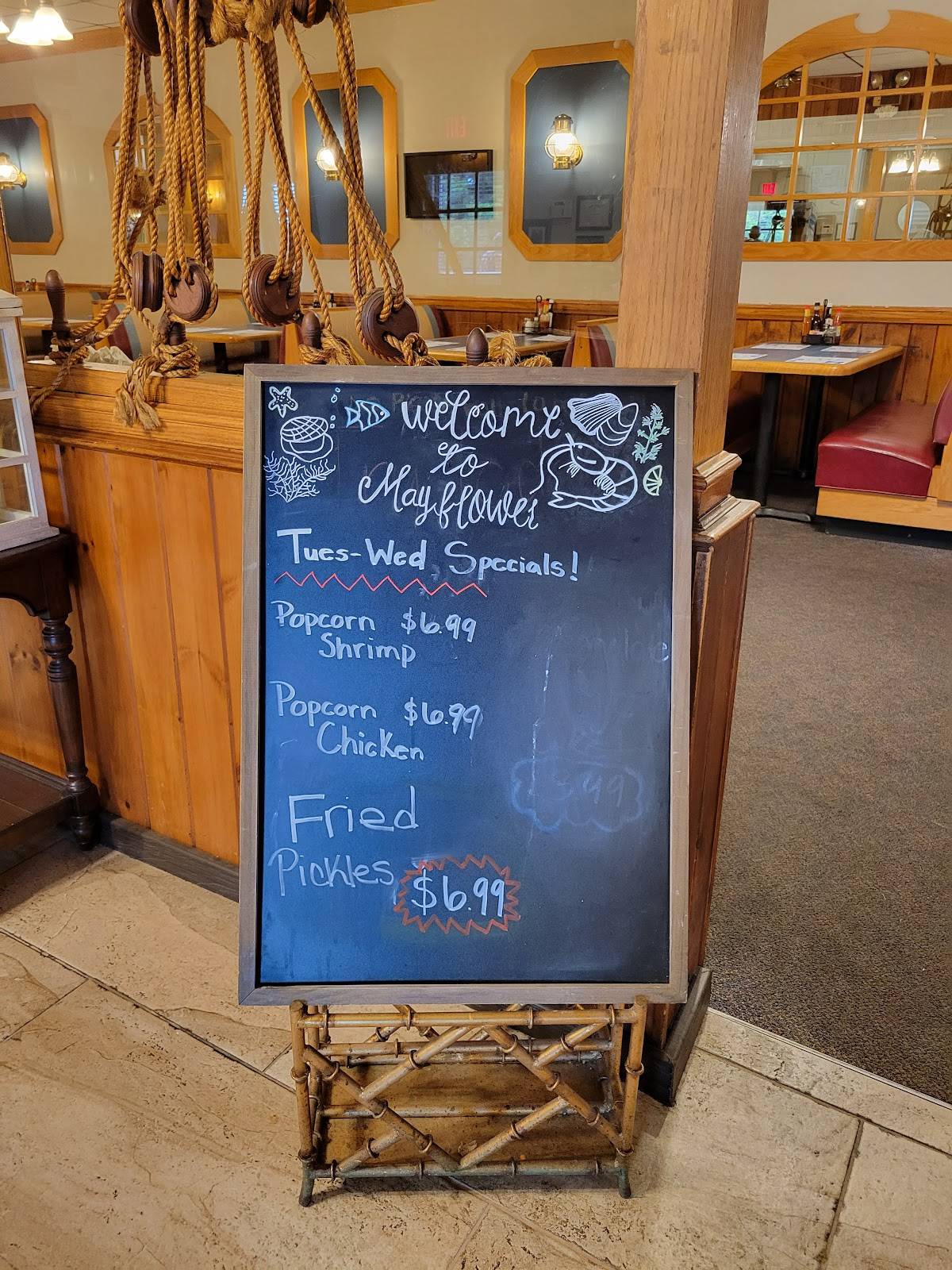 Menu at Mayflower Seafood Restaurant, Danville