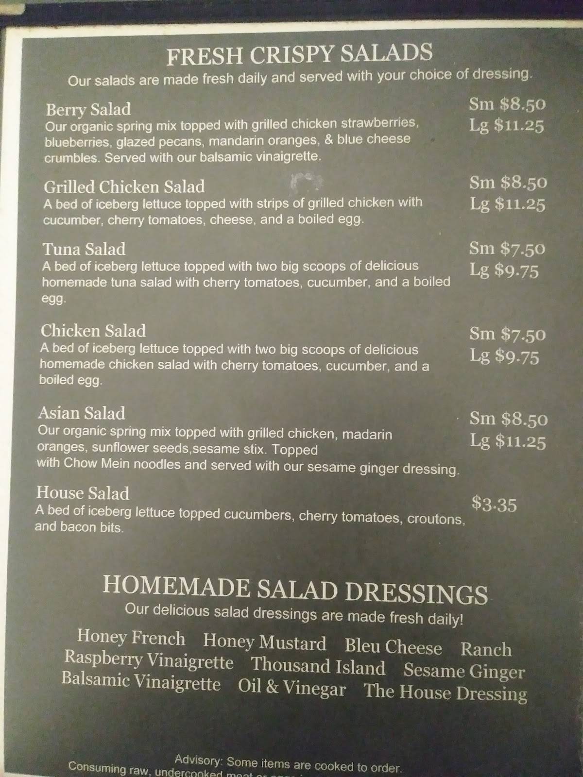 Menu at Midway Meal House restaurant, Alpharetta