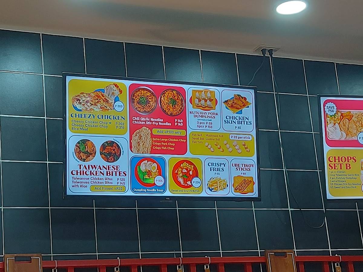 Menu at Mr. Chops - SM North EDSA restaurant, Quezon City
