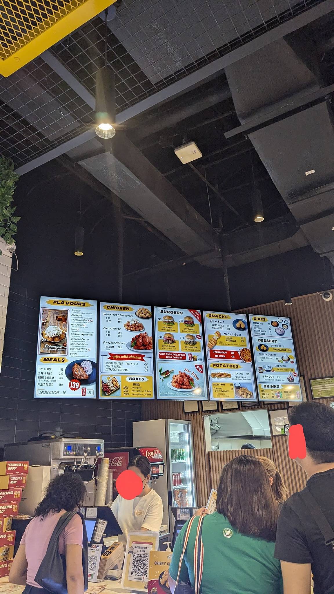 Menu at NeNe Chicken restaurant, Makati