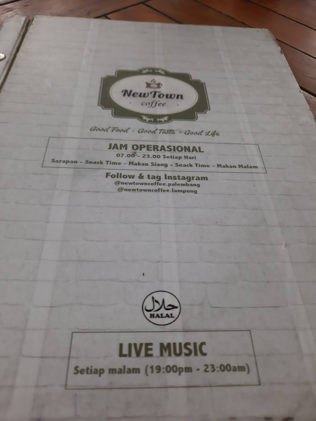 Menu at New Town Kopitiam restaurant, Palembang, Komp. Rajawali Center ...
