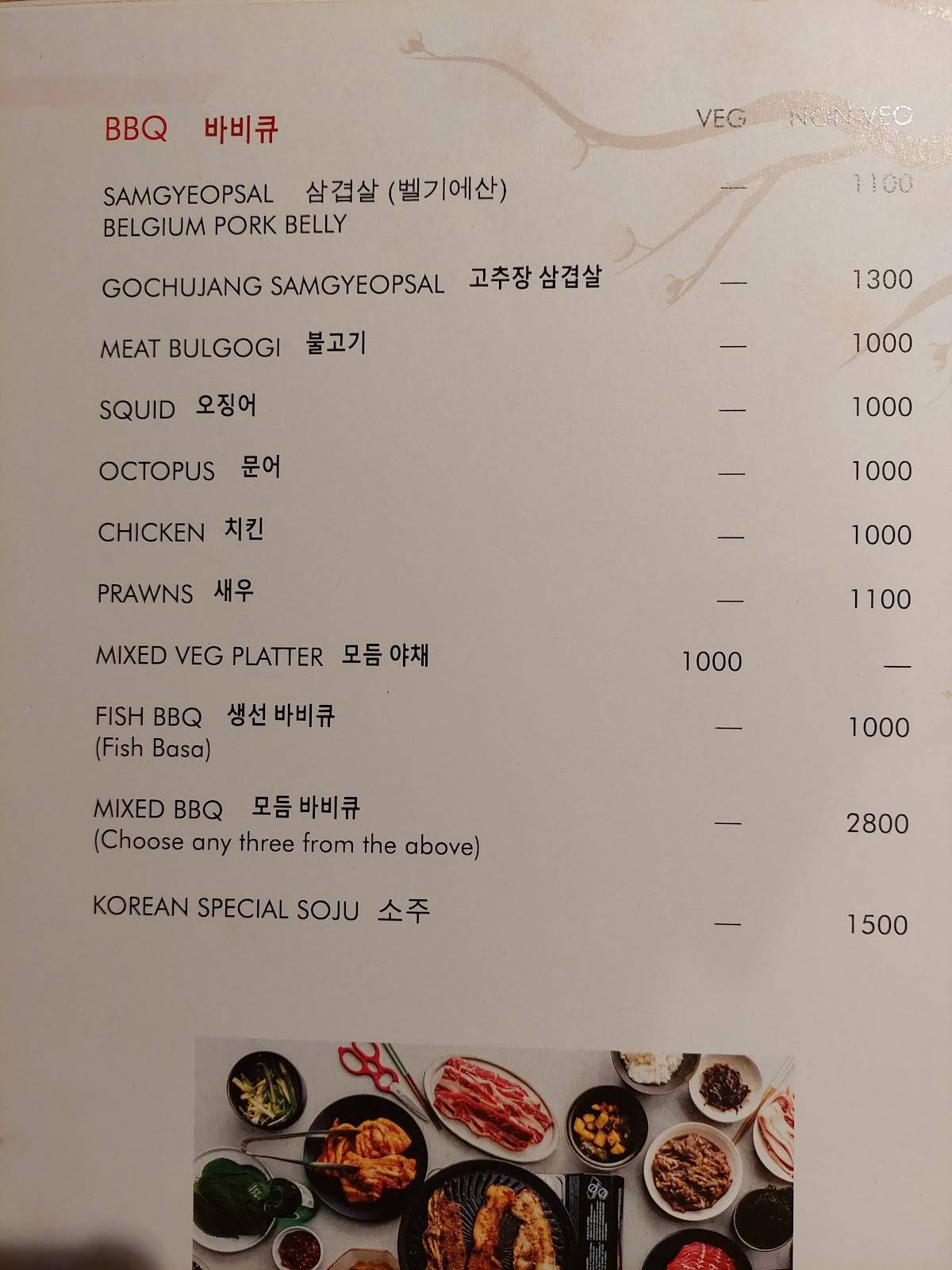 Menu at Origami Japanese & Korean Restaurant - BKC, Mumbai