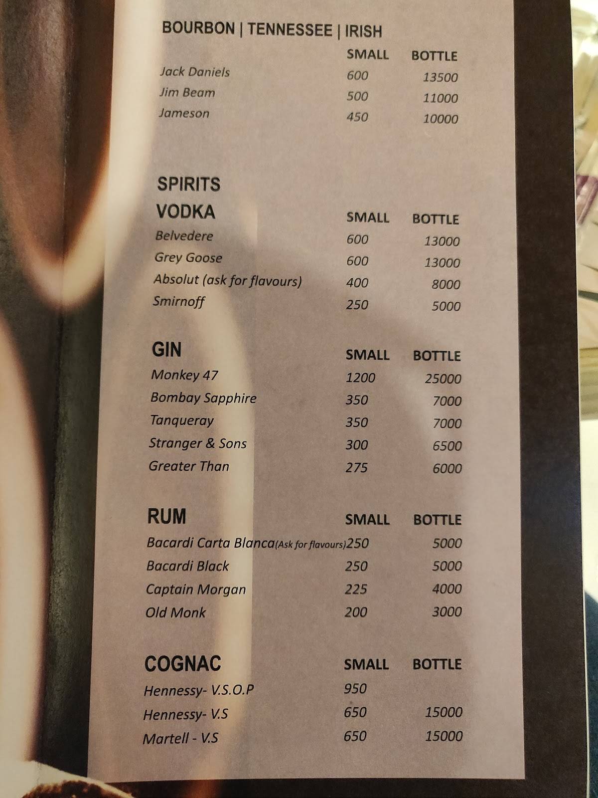 Menu at Origami Japanese & Korean Restaurant - BKC, Mumbai