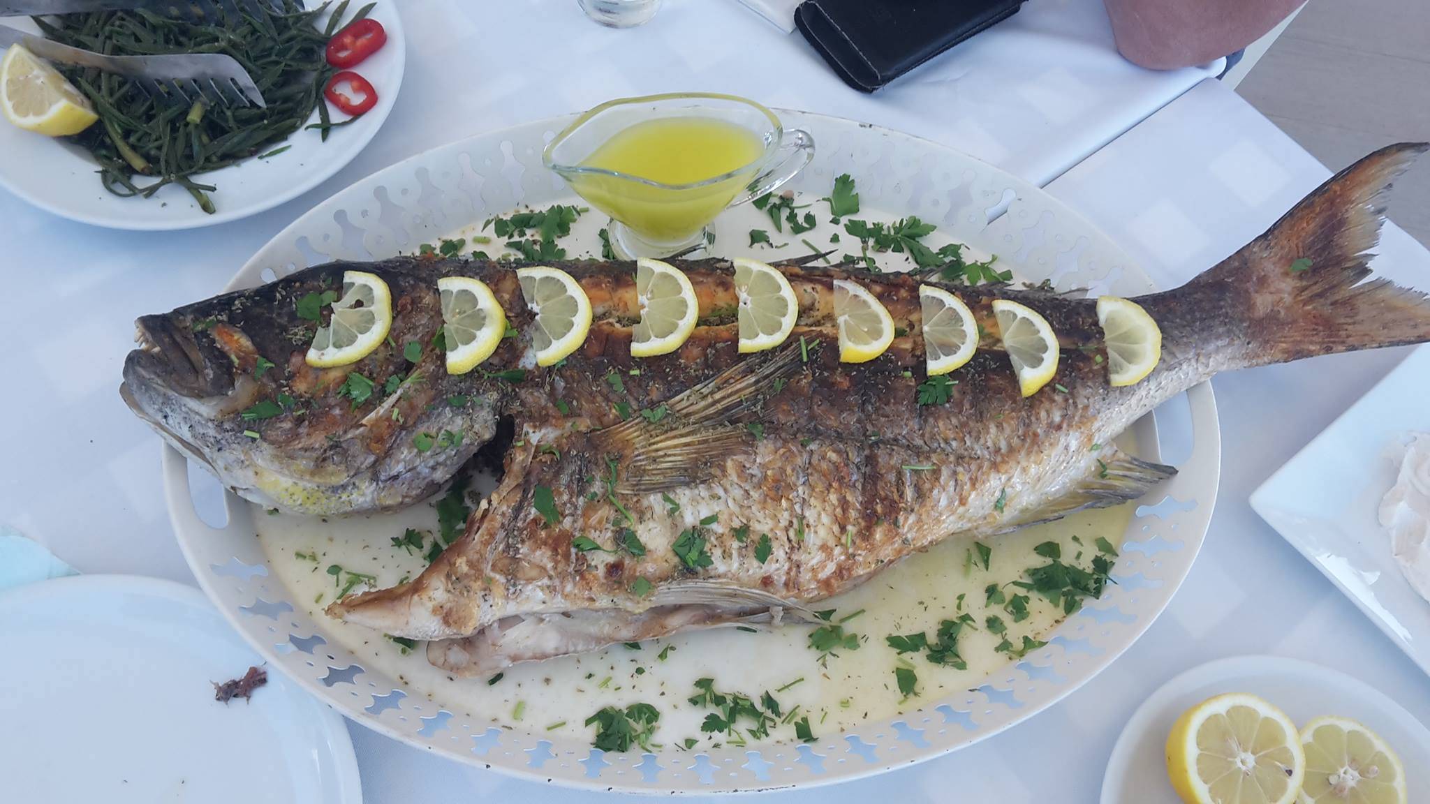 Menu at Restaurant Paralia Aeollos, Pefkochori