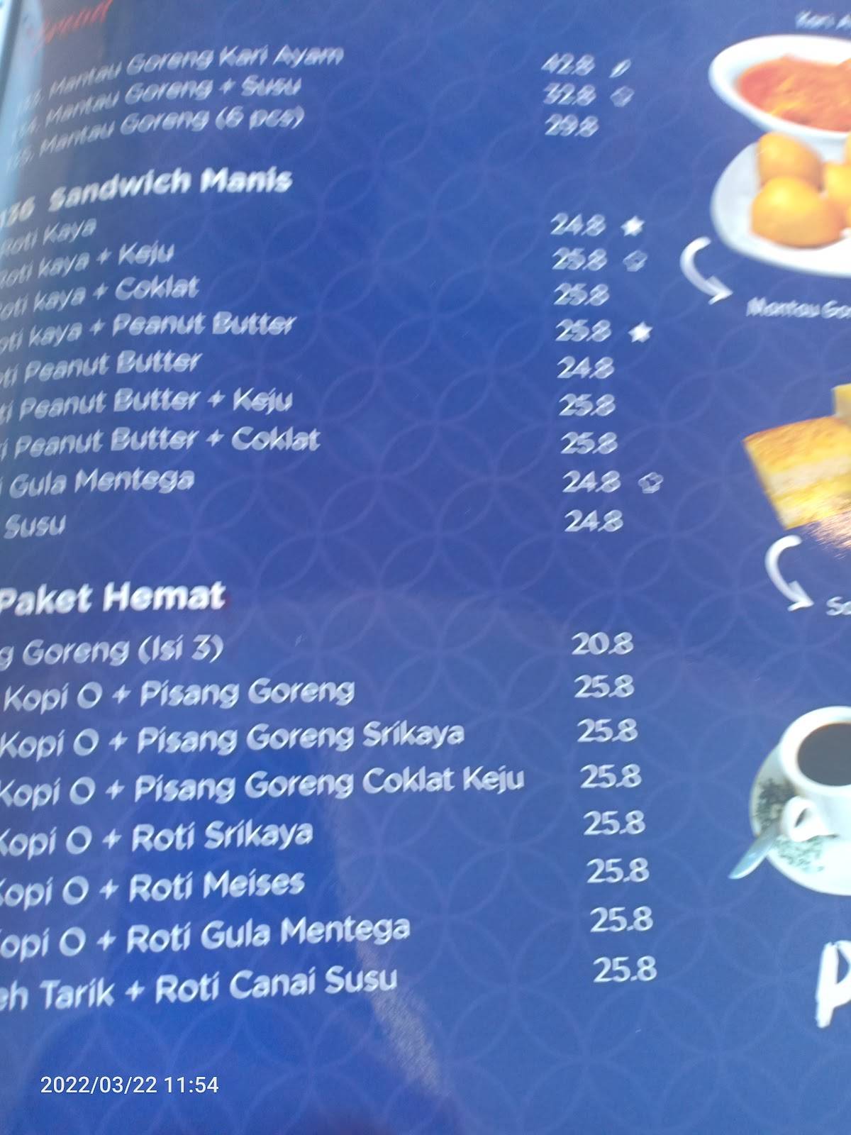Menu at Restaurant Penang Sorrento Junction, Curug Sangereng