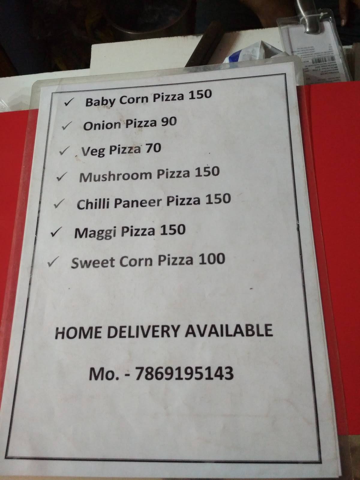 Menu at Piku Sandwich, Seoni, 3HW2+3X5