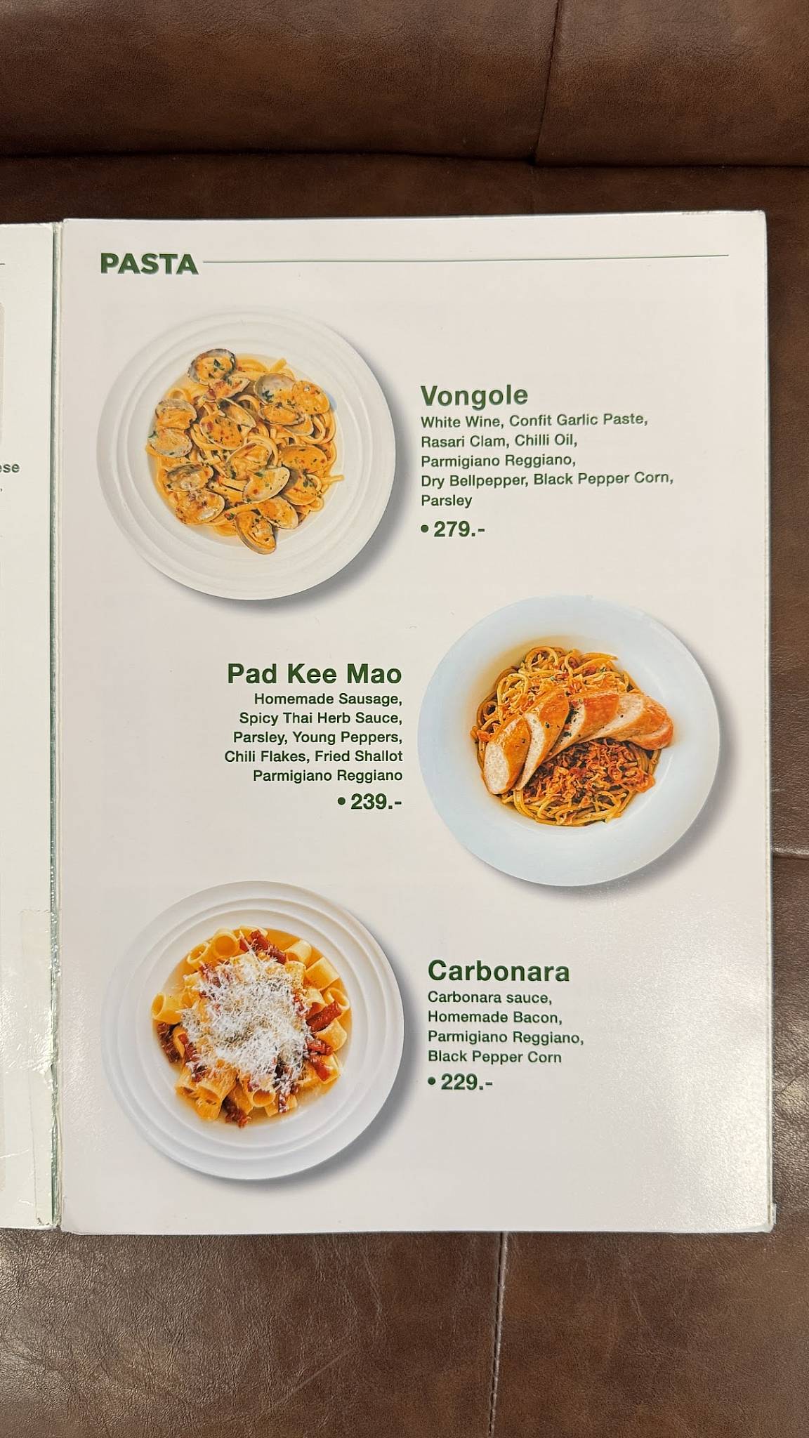Menu at Ronin Pizza ลาดพร้าว18 restaurant, Bangkok
