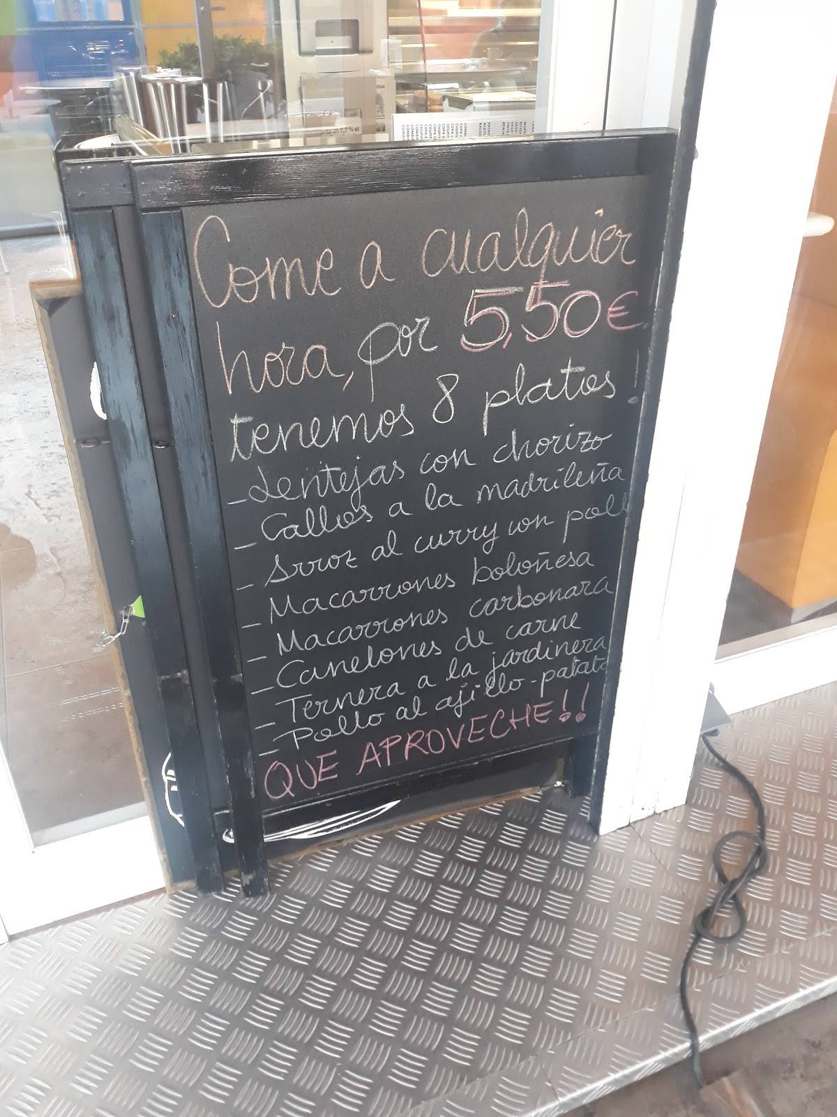 Carta del restaurante Sa Illeta, Es Pont d'Inca