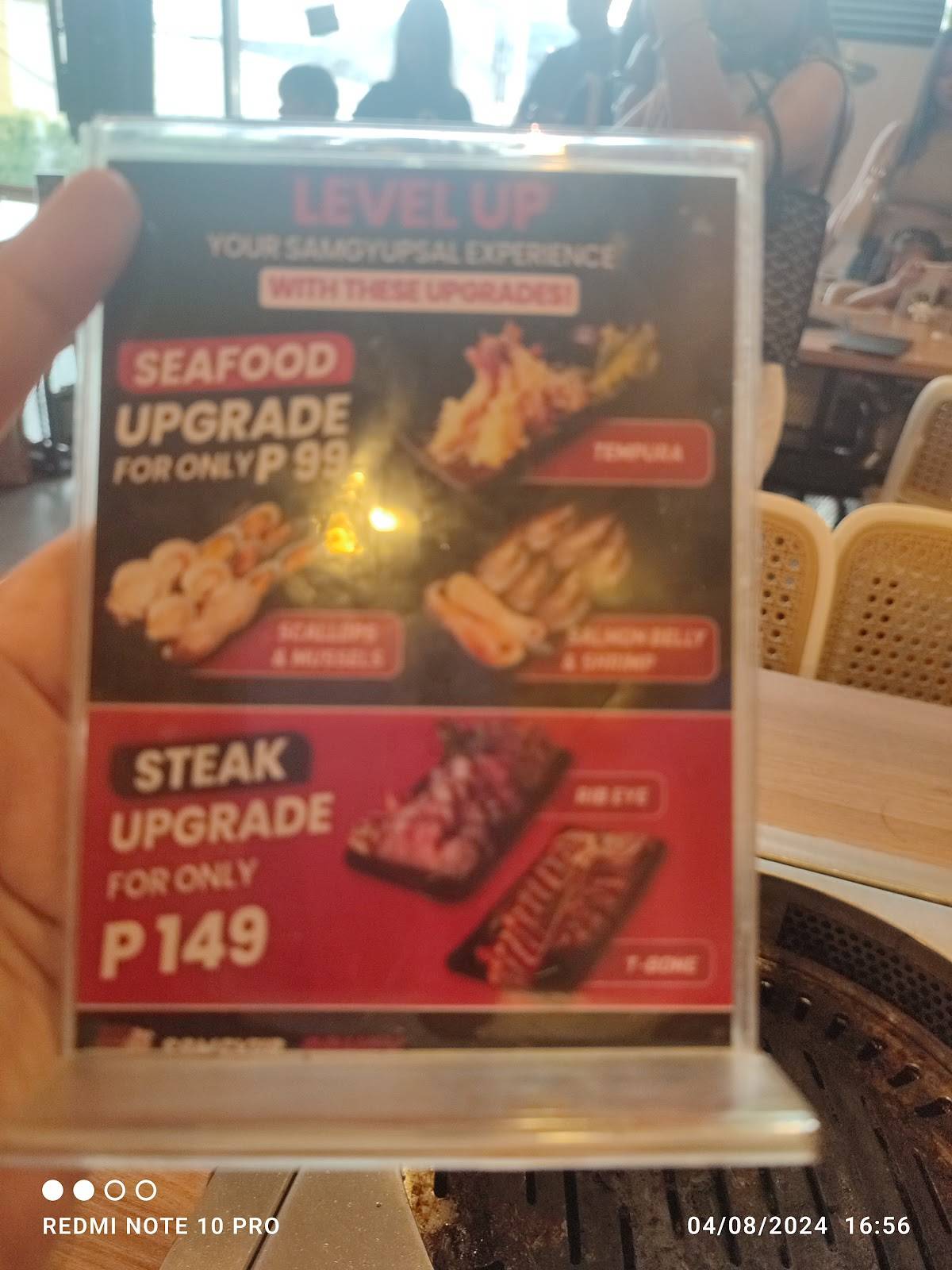 Menu at Samgyup sa Bahay - Waltermart Antipolo restaurant, Antipolo