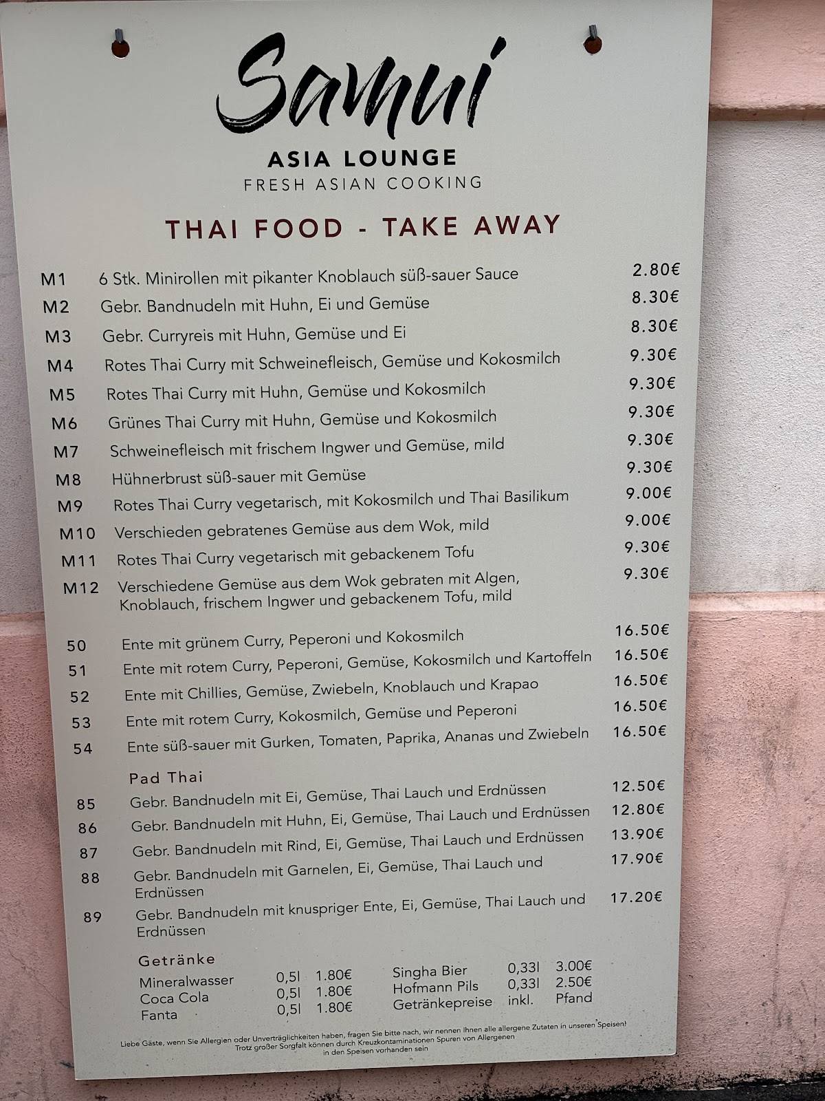 Luxus Samui Asia Lounge Thailãndisches Restaurant Bild