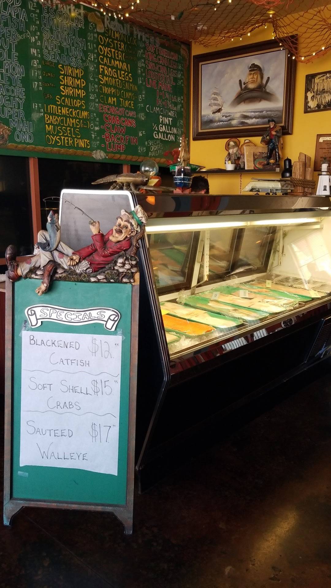 Menu at Seafood Market & Restaurant, Mesa, E Baseline Rd