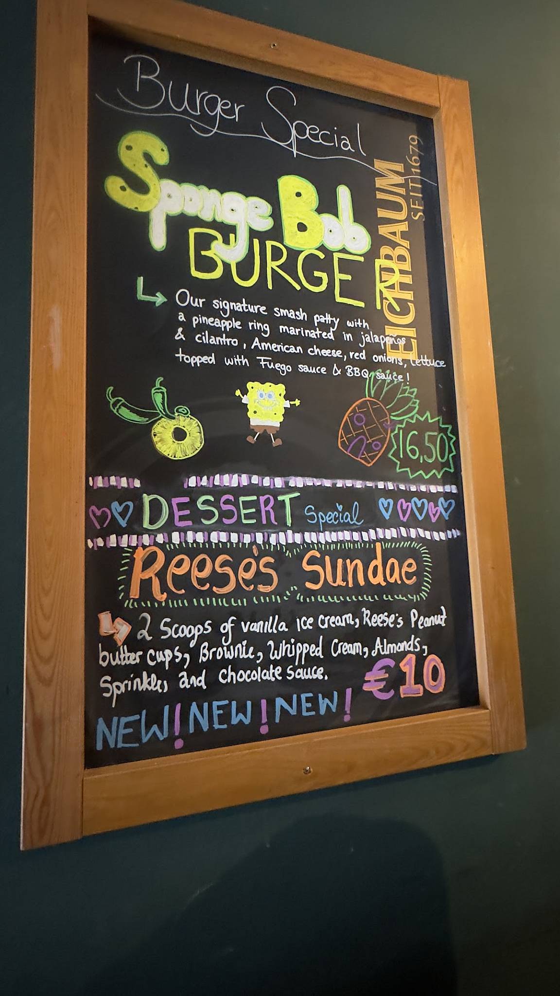 Speisekarte von Smash & Dash restaurant, Kaiserslautern