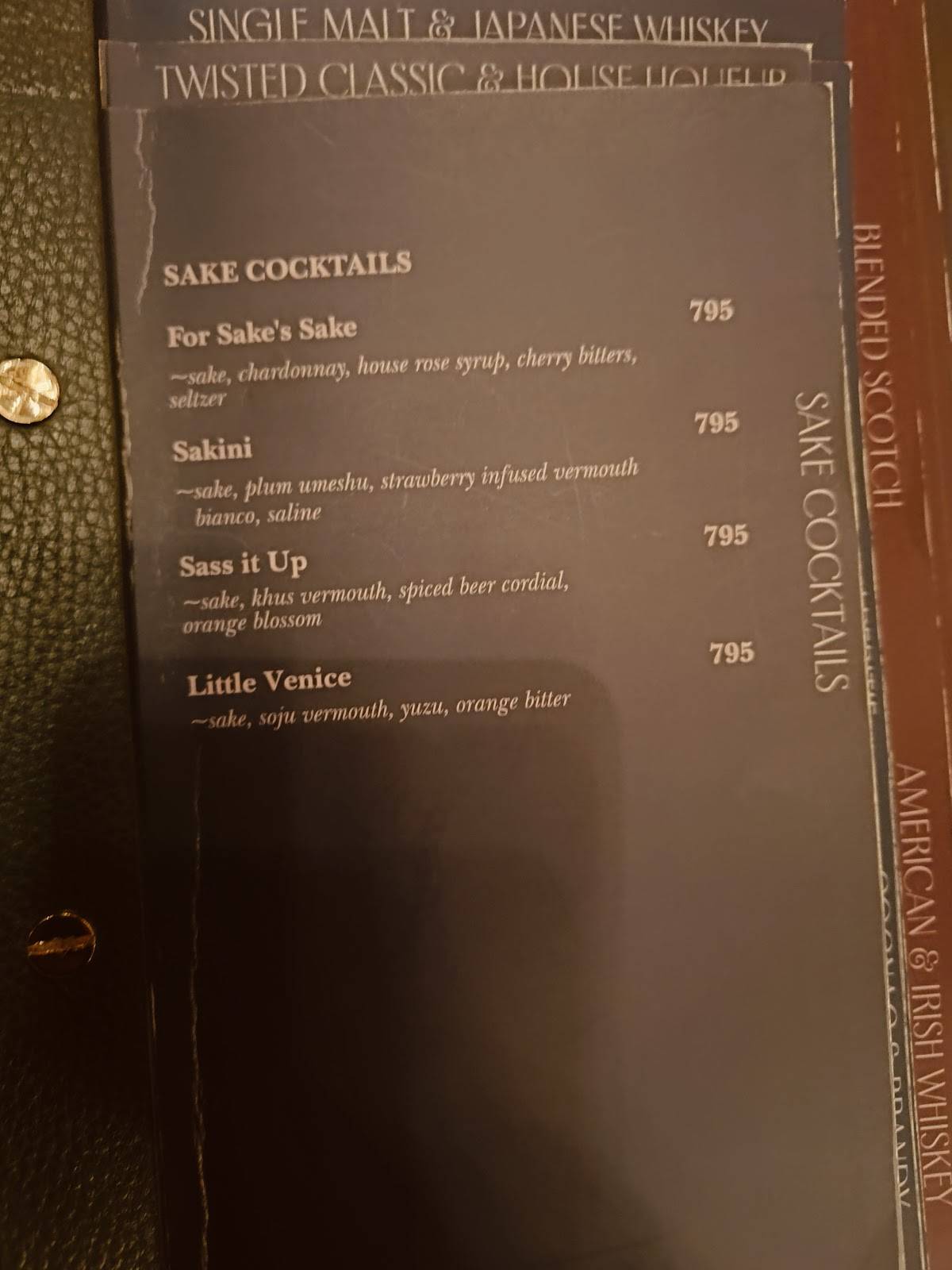 Menu at Soba Sassy, Kolkata, 1ST FLOOR