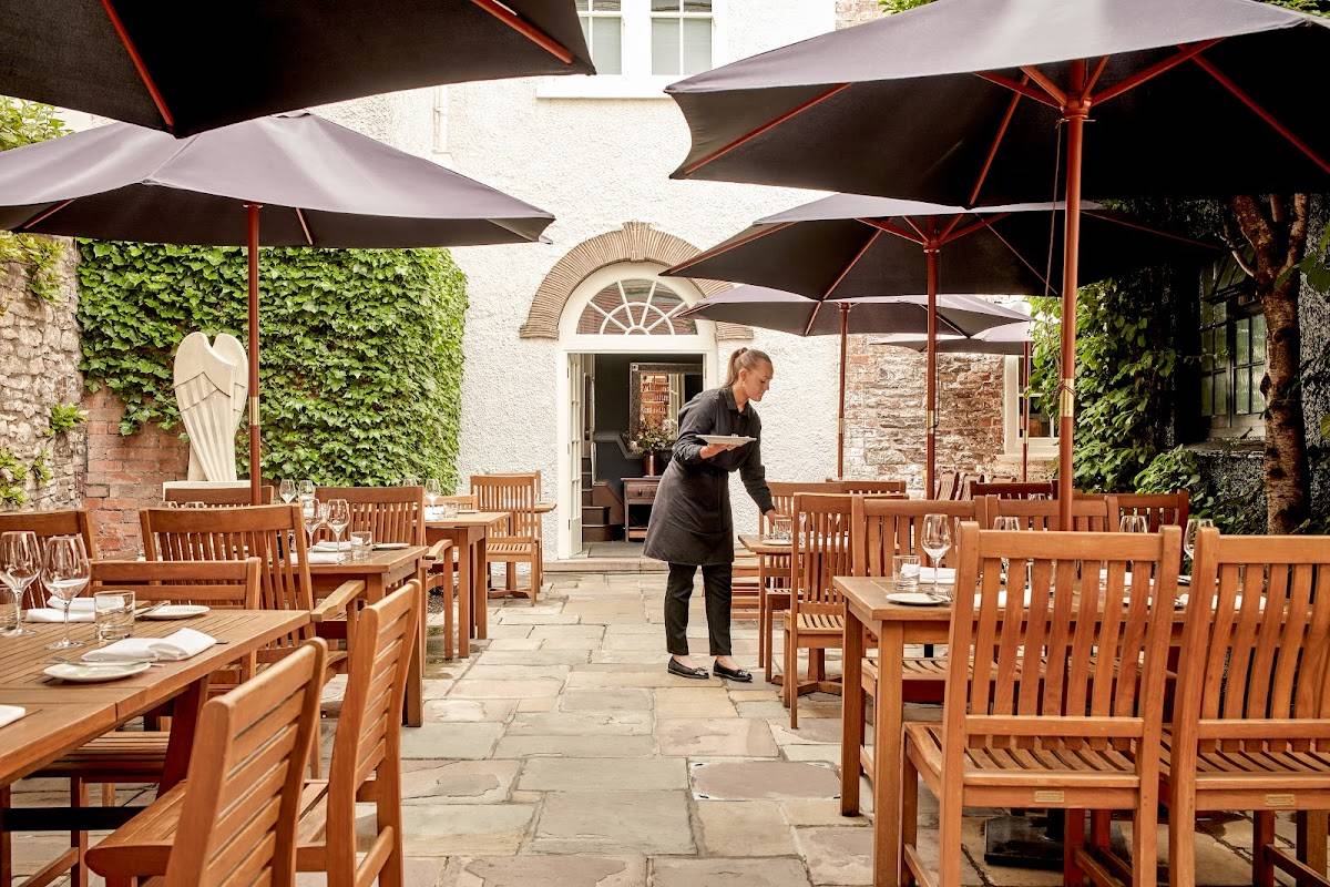 Menu at The Angel Hotel restaurant, Abergavenny