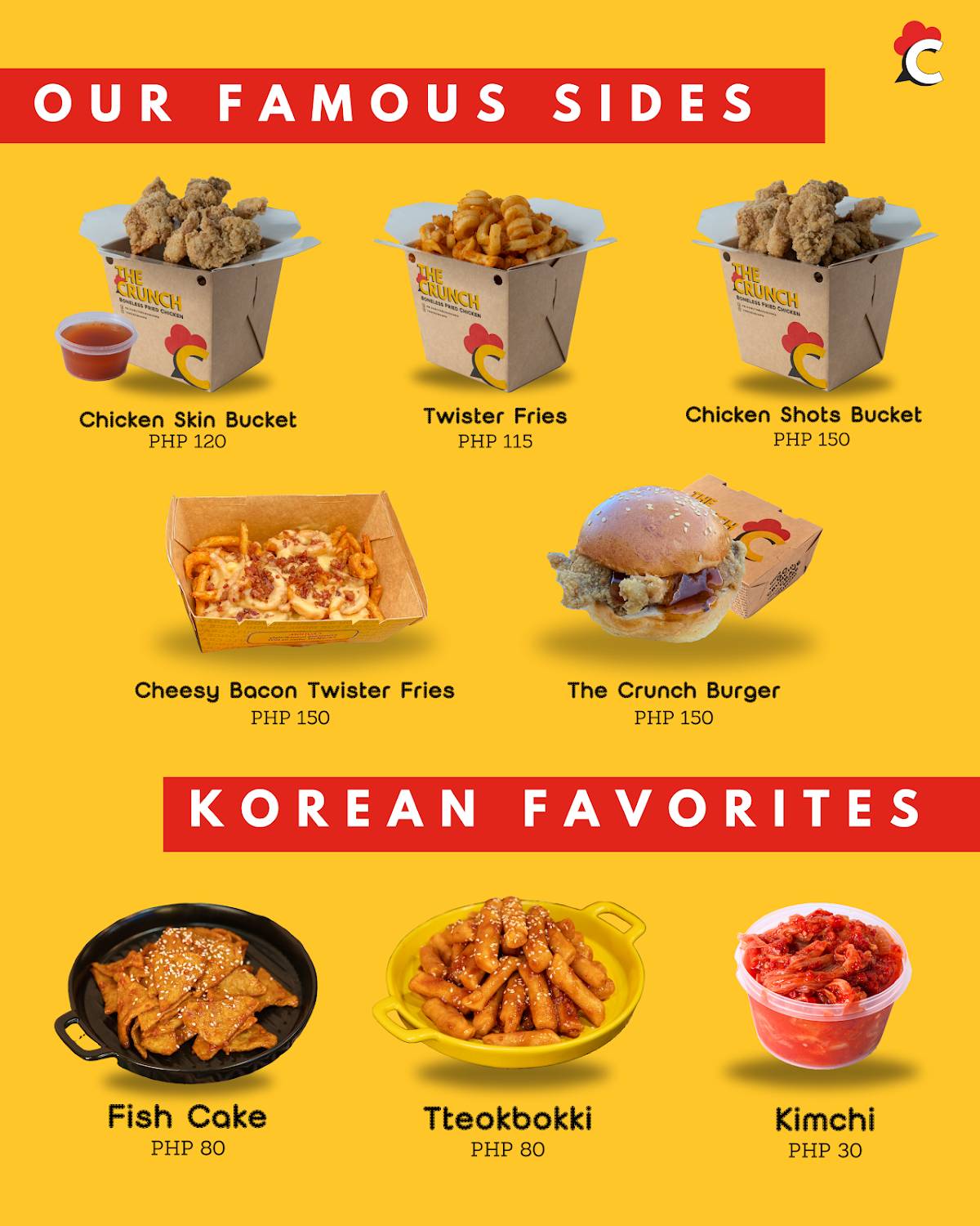 Menu at The Crunch - Intrepid Plaza restaurant, Quezon City