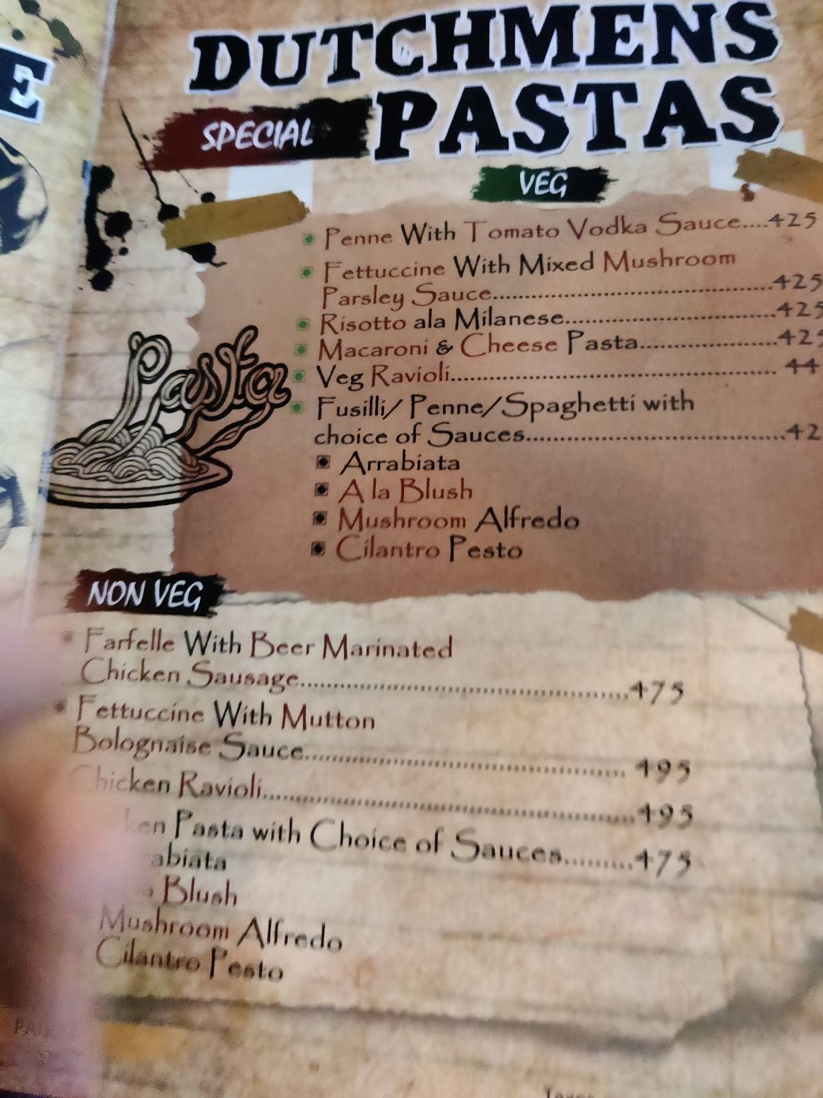 Menu at The Flying Dutchman Logix Mall Noida, Noida, 5th Floor
