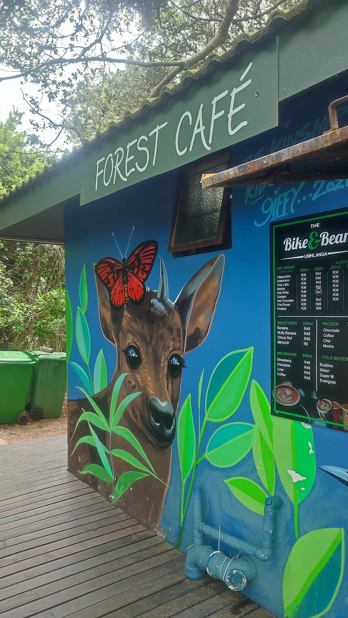 Menu at The Forest Café uMhlanga restaurant, Umhlanga