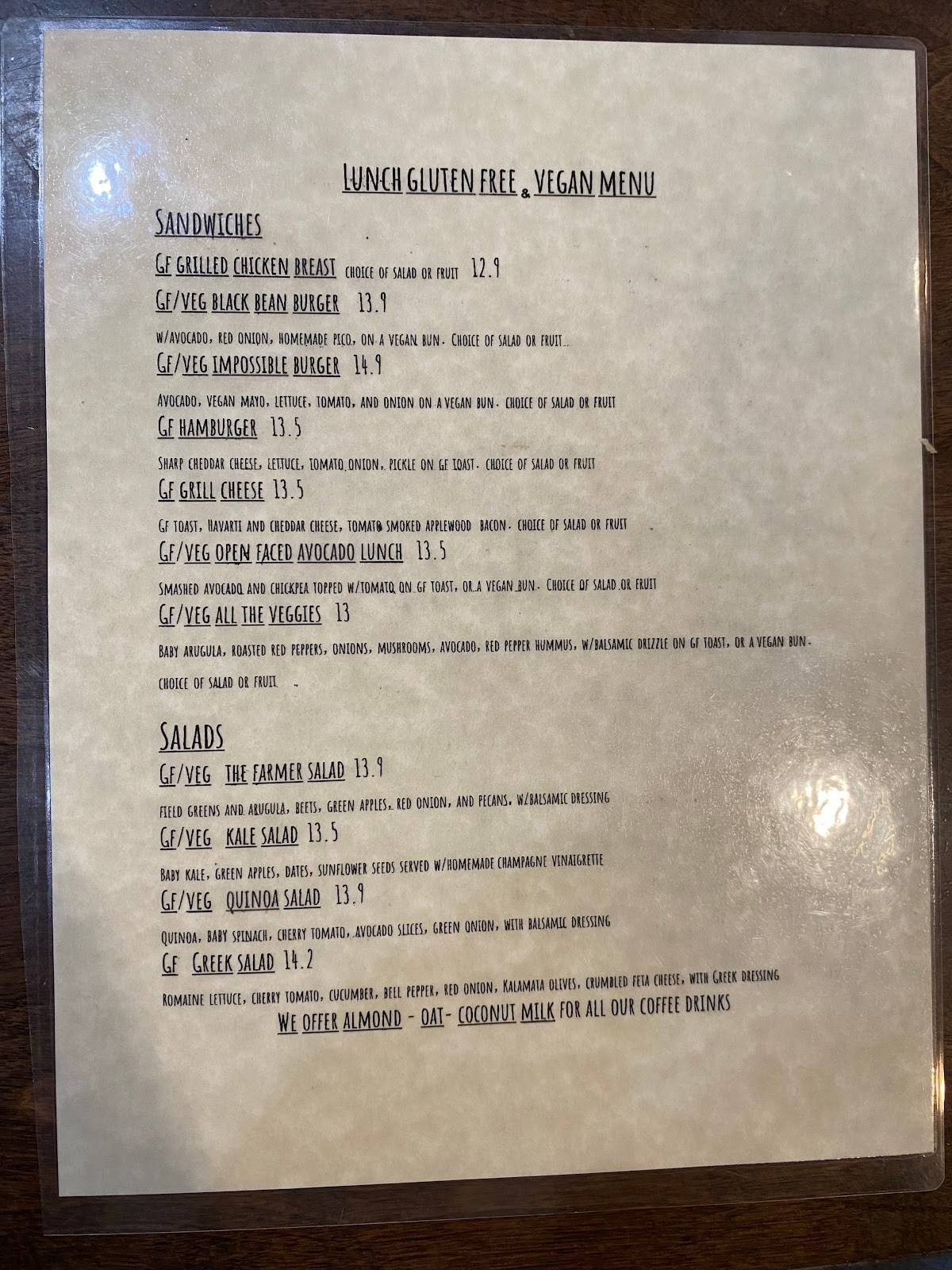 Menu at The Hen House of Wheaton restaurant, Wheaton