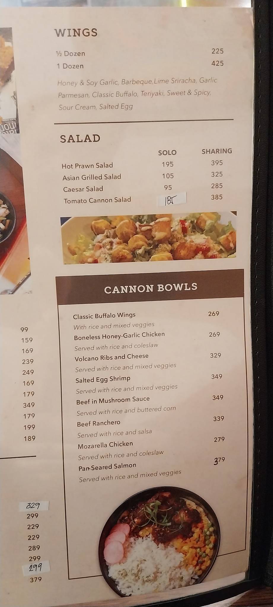 Menu at Tomato Cannon - Maginhawa Branch restaurant, Quezon City