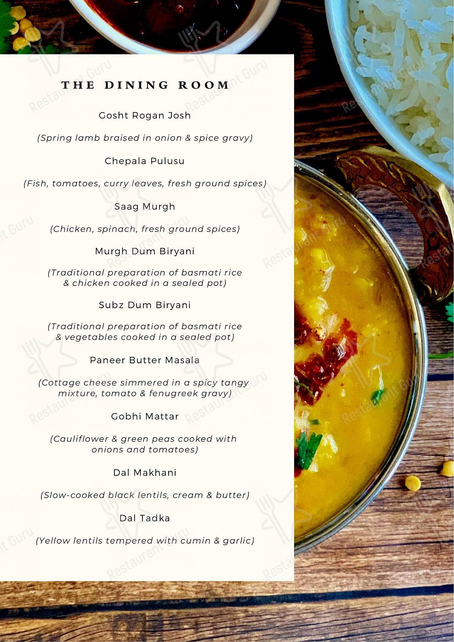 Menu at Tre-Forni Bar & Restaurant, Hyderabad