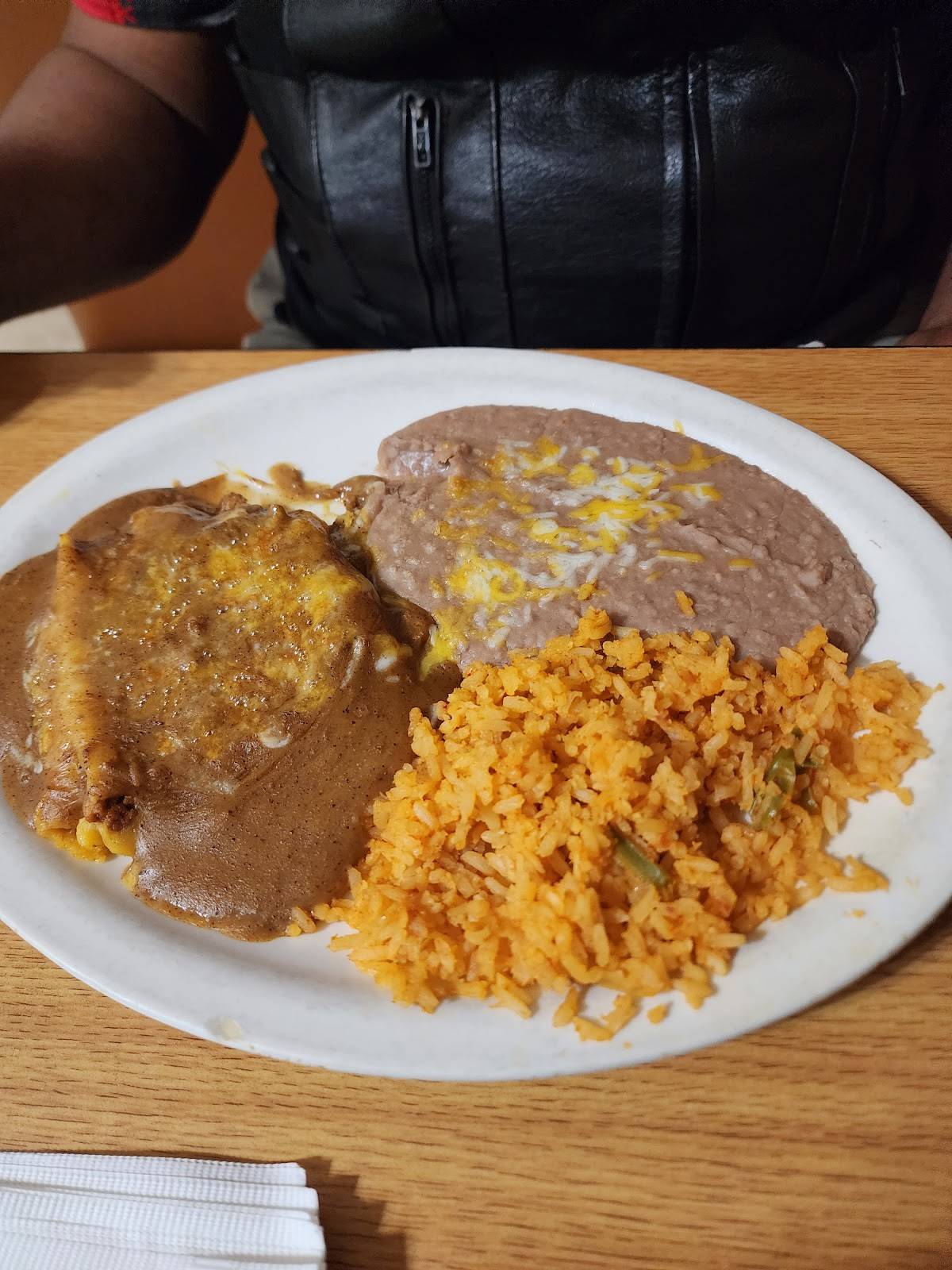 Menu at Uncle Juan's restaurant, Atlanta