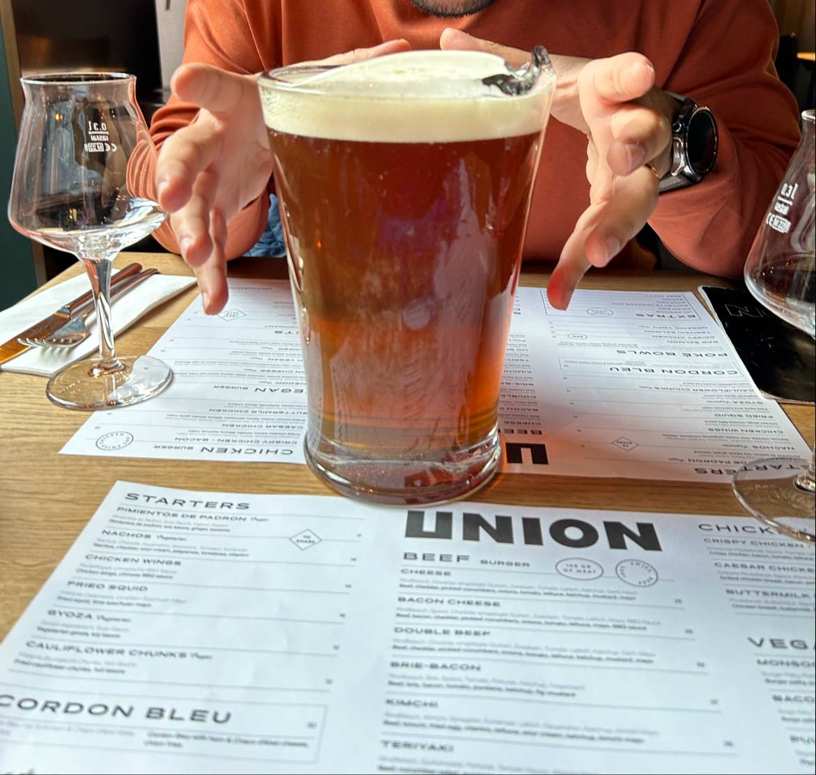 Speisekarte von Restaurant Union, Basel, Klybeckstrasse 95