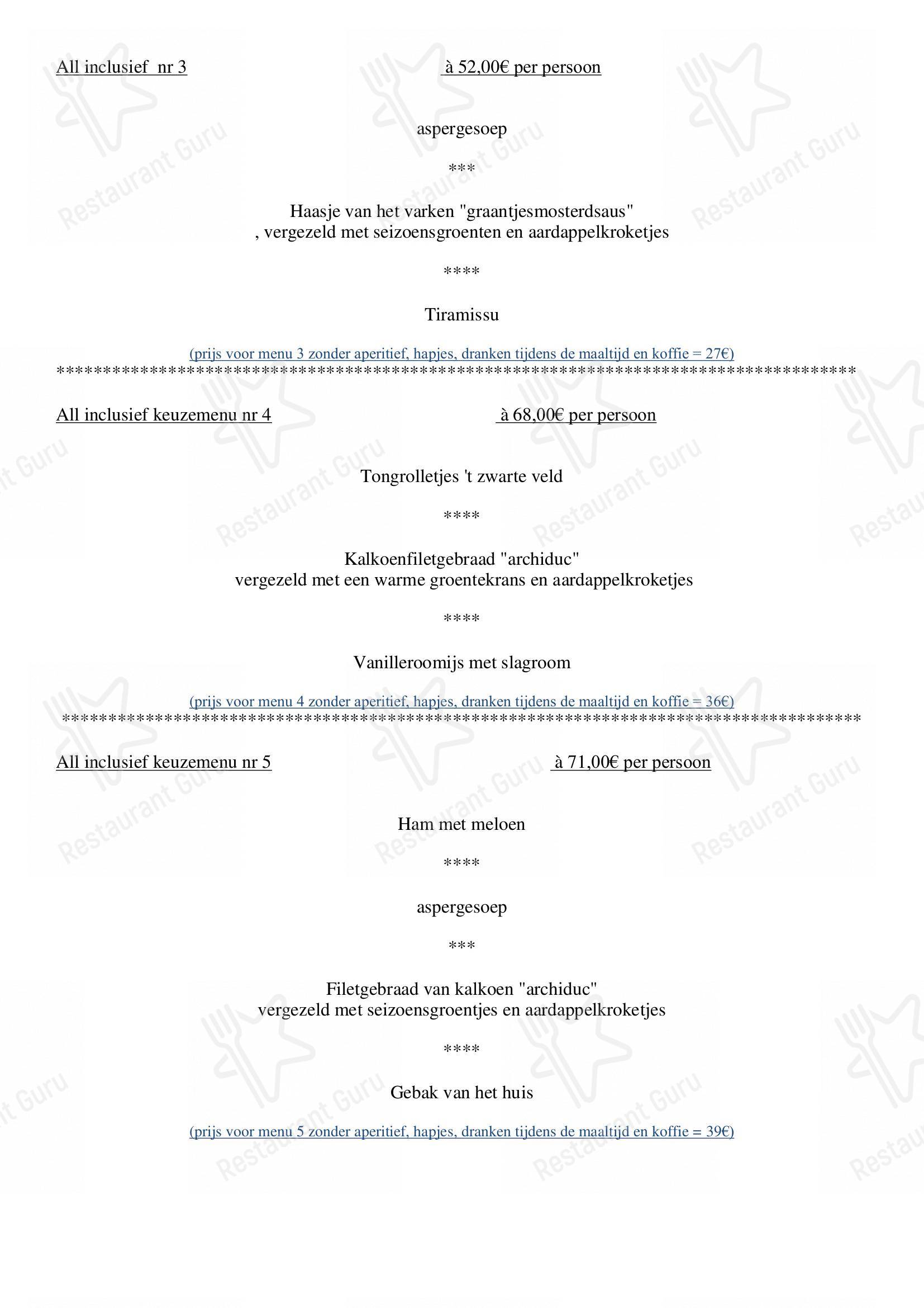 Menu at Schpoons & Forx restaurant, Bournemouth