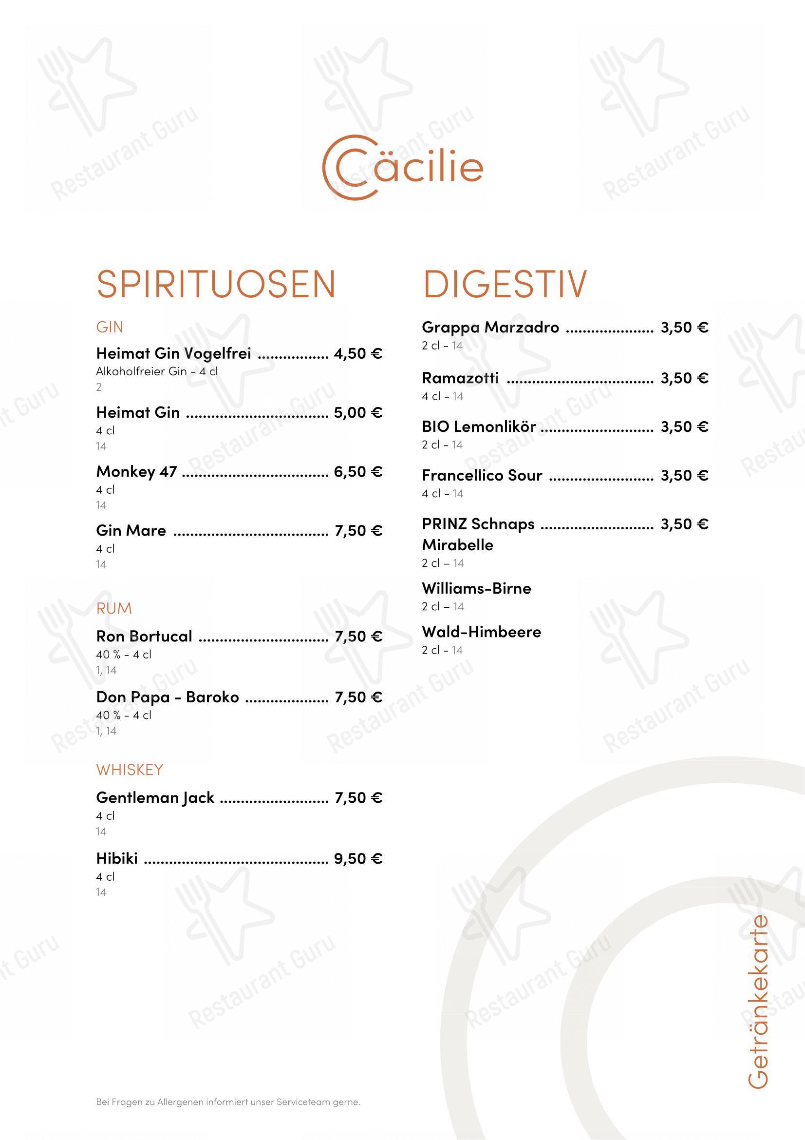 Speisekarte von Schwarz Restaurant am Stiftsberg, Neckarsulm