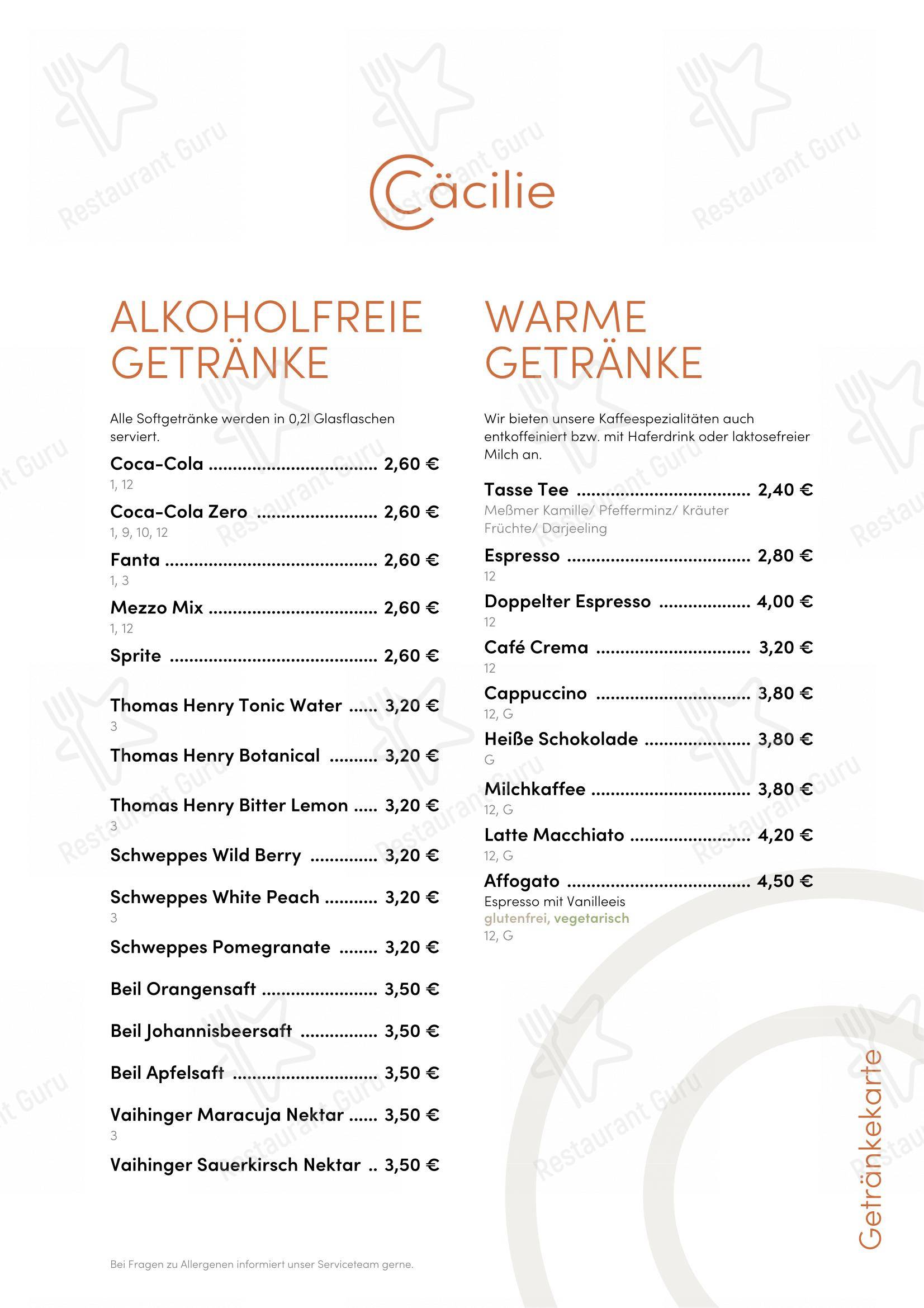 Speisekarte von Schwarz Restaurant am Stiftsberg, Neckarsulm