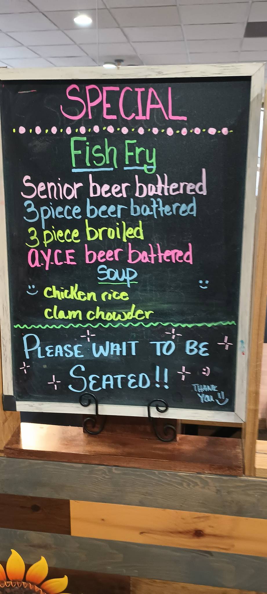Menu at Friendship House Family Restaurant, Rhinelander