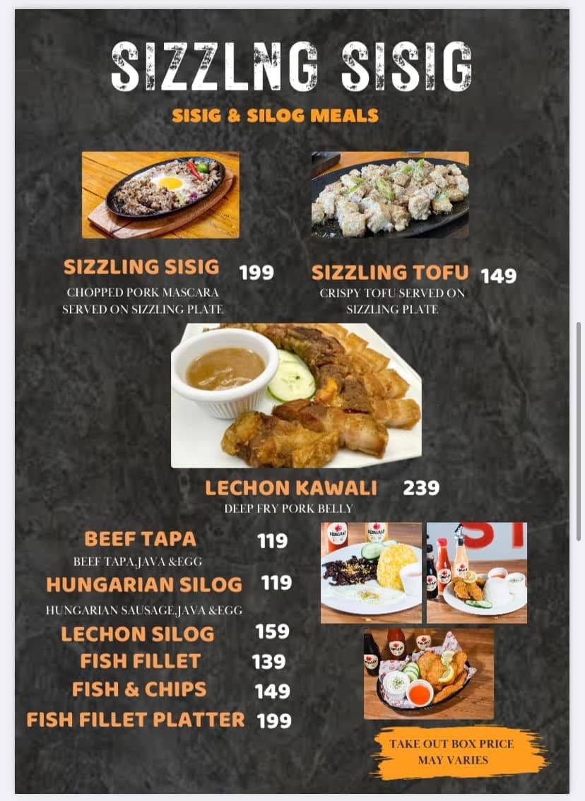 Menu at RibSarap - Imus restaurant, Imus