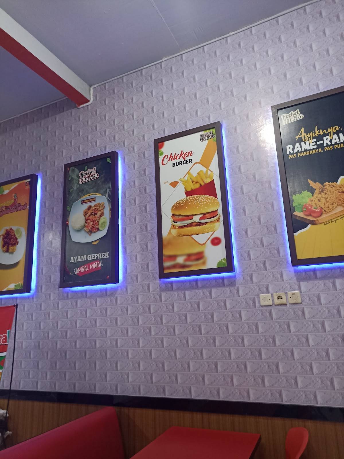 Menu at Rocket Chicken Mangunsari restaurant, Semarang