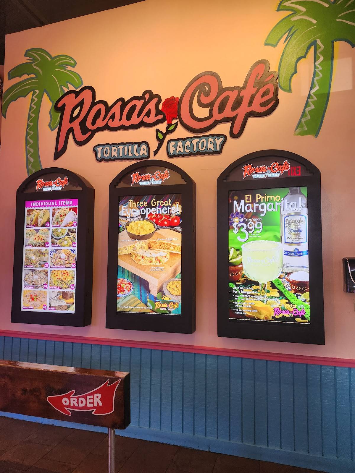 Menu at Rosa's Café & Tortilla Factory restaurant, Fort Worth, Sycamore ...