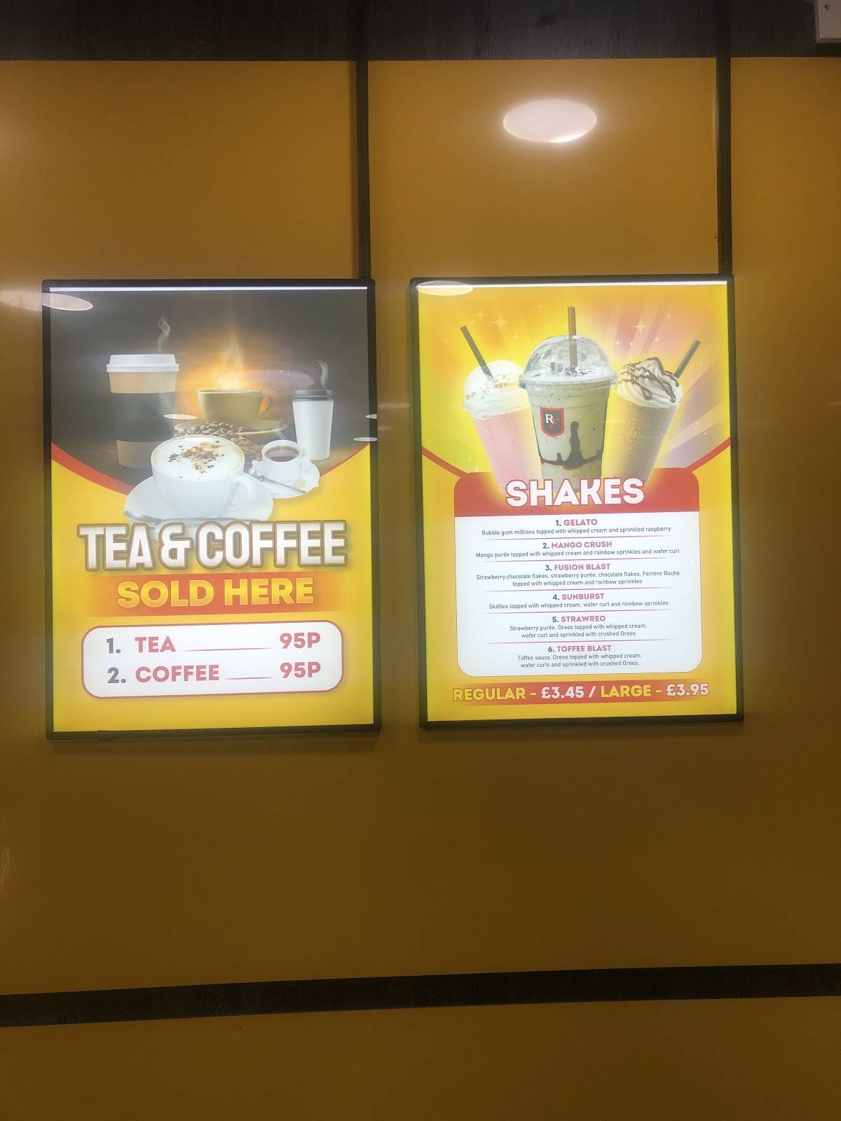 Menu at Royal Flame Takeaway, Wigan