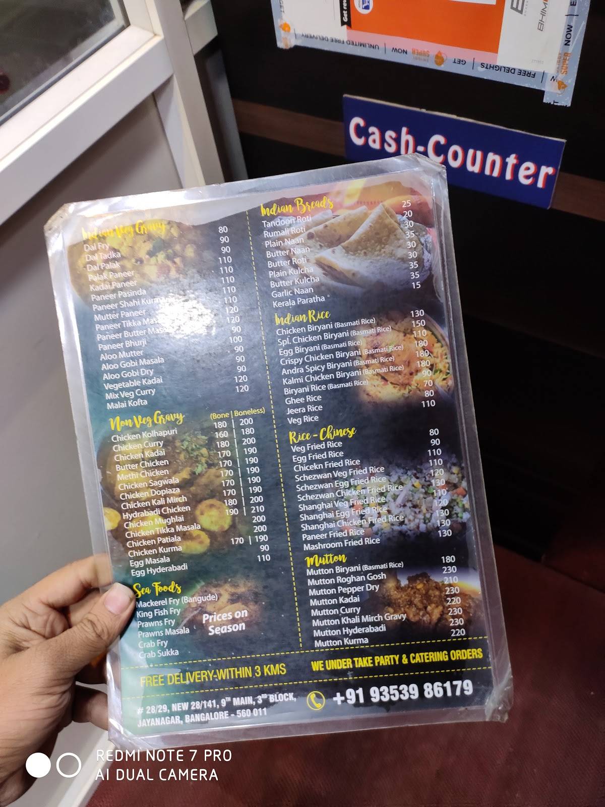 Menu at Royal Rasoi, Bengaluru, 28