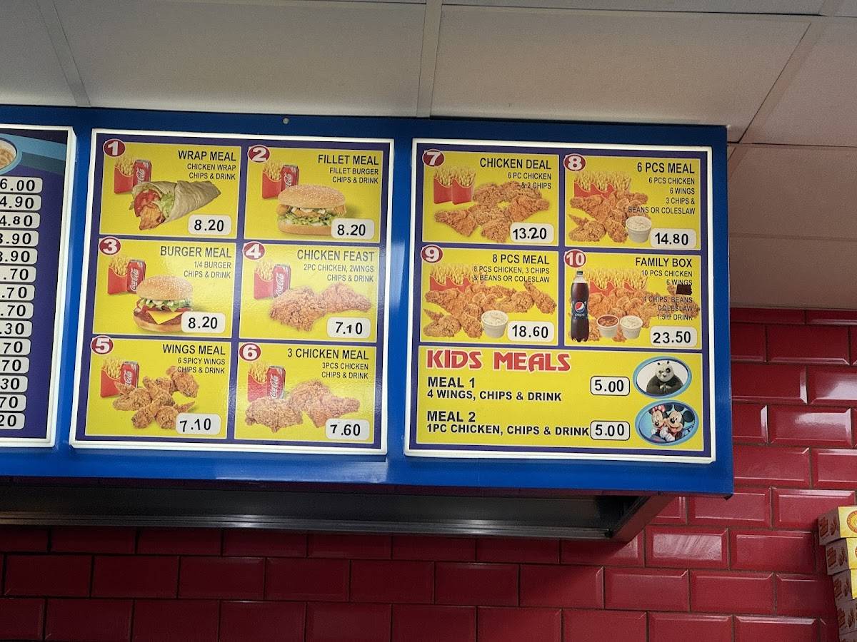 Menu at Rumbles Fish Bar Godmanchester, Huntingdon, King James Retail ...