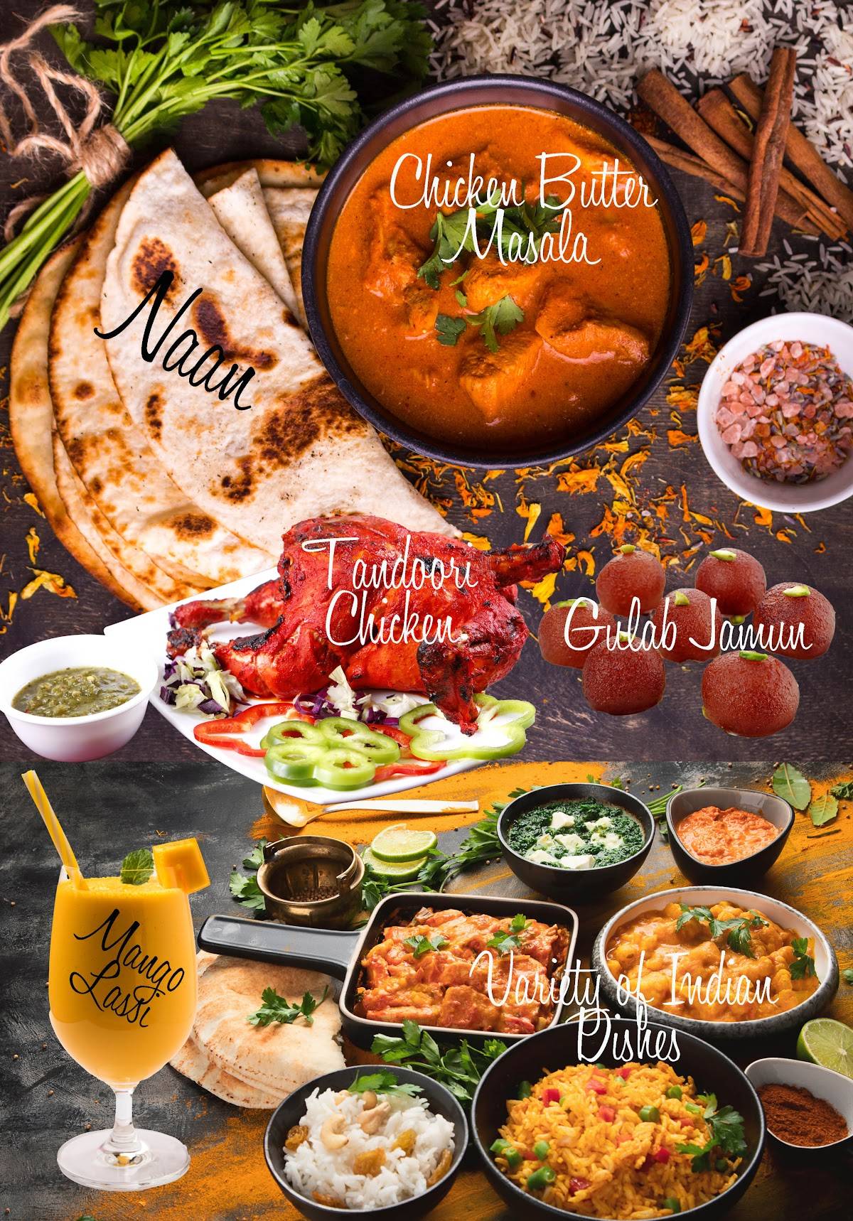Menu at SAFFRON XPRESS INDIAN & INDO CHINESE CUISINE restaurant, Riverview