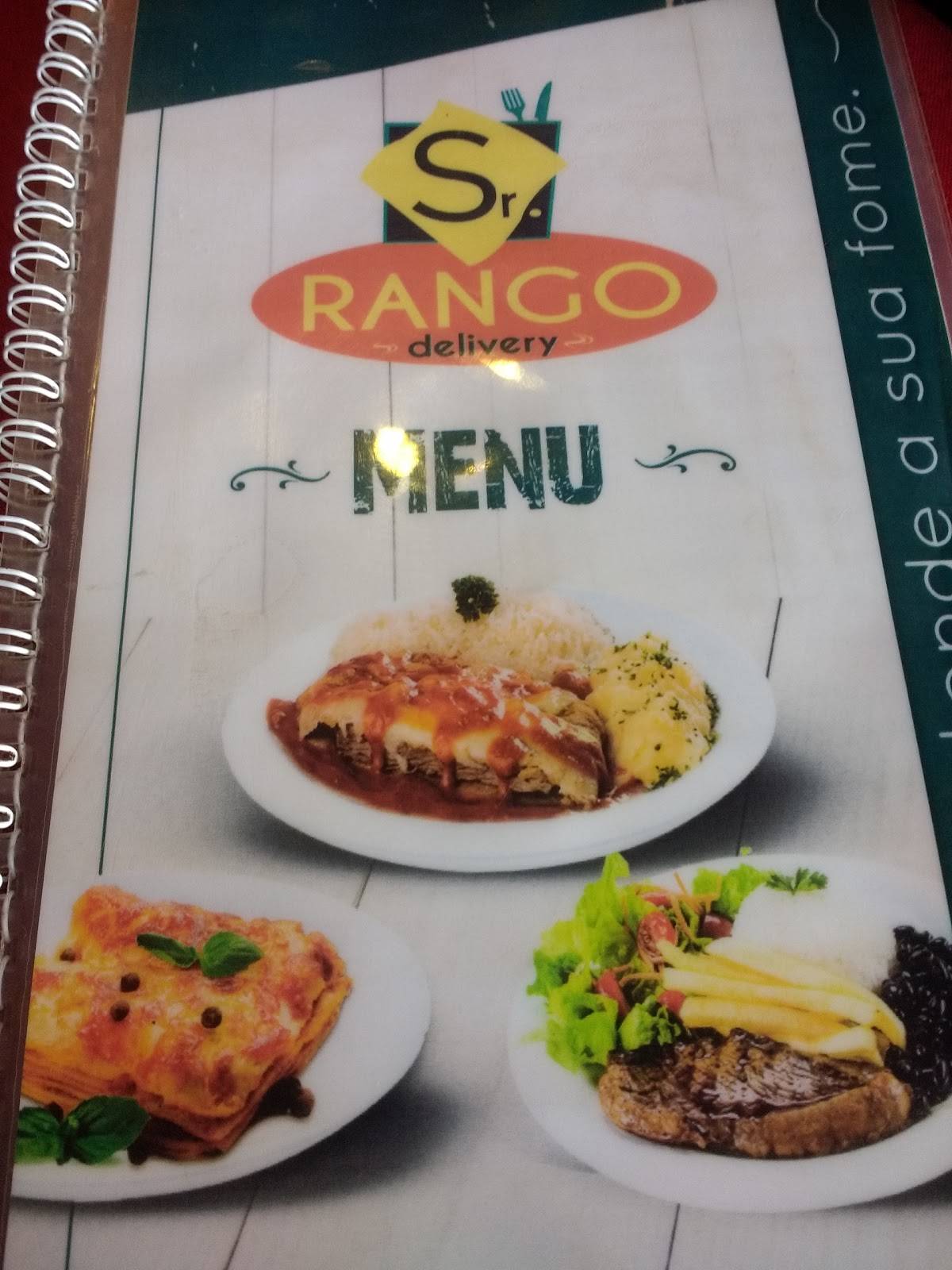 Menu em SR. RANGO restaurante, Batatais
