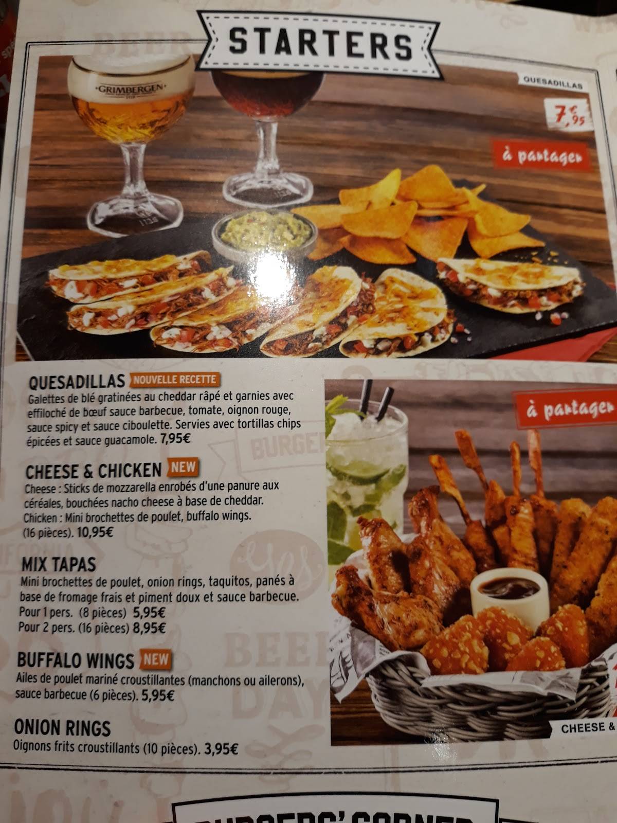 Menu au Buffalo Grill restaurant, Saint-Paul-lès-Romans, Lieu-dit de ...