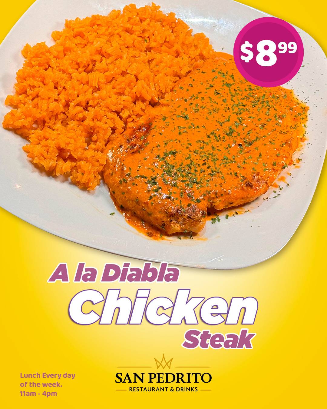 Menu at San Pedrito Burgers Wings and Drinks restaurant, Eagle Pass