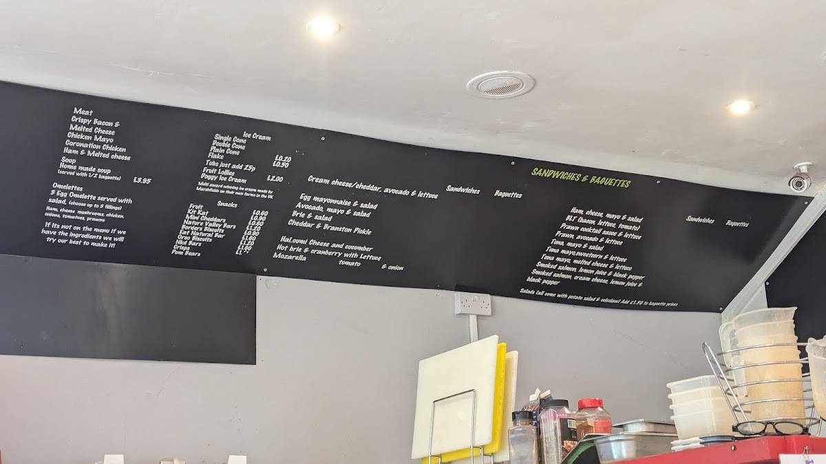 Menu at Sandhurst Park Cafe & Coffee Shop, Sandhurst