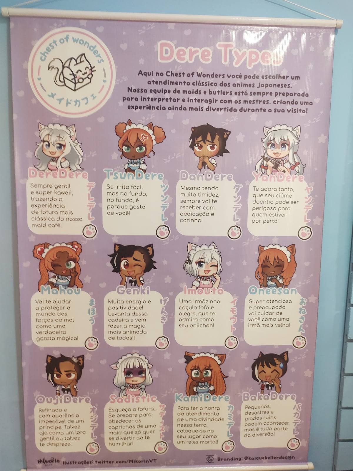 Menu em Chest Of Wonders - Maid Café, São Paulo