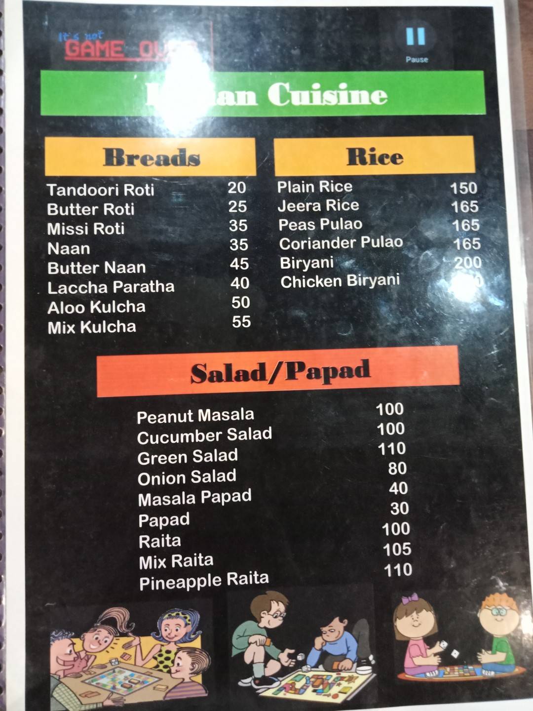 Menu at Score The Restro & Cafe, Allahabad