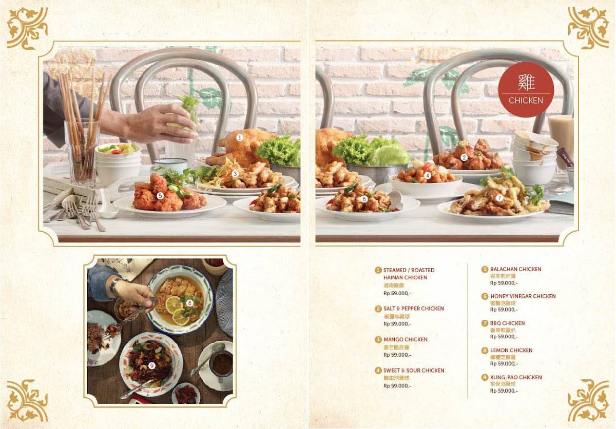 Menu at Seroeni - Plaza Senayan restaurant, Central Jakarta, Plaza Senayan